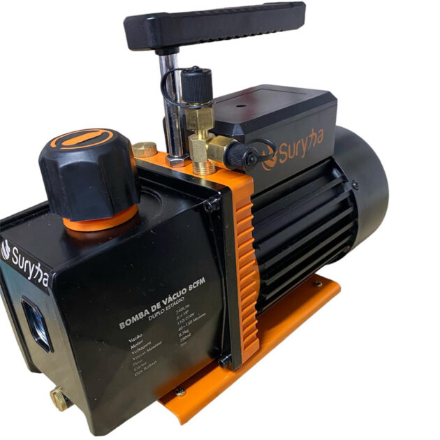 Bomba de Vácuo 8 CFM Duplo Estágio Bivolt Suryha – Friopar Comercial